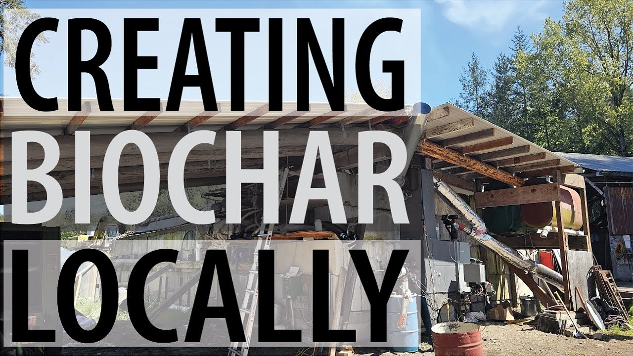 Small Scale Biochar Pyrolysis Machine - YouTube