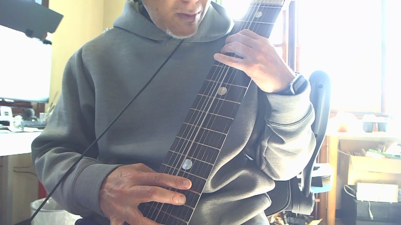 Chapman stick - Practice - YouTube