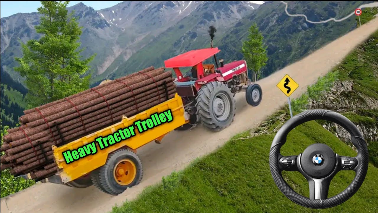 Heavy " Tractor Trolley Cargo Simulation " Game - Android gameplay ...