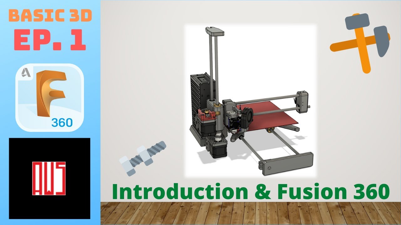 Basic 3D Fusion 360 | EP.1 | การลงโปรแกรม Fusion 360 - YouTube