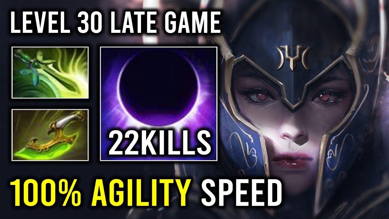 WTF 100% FULL AGILITY SPEED Late Game Unlimited Glaive Max Slotted ...