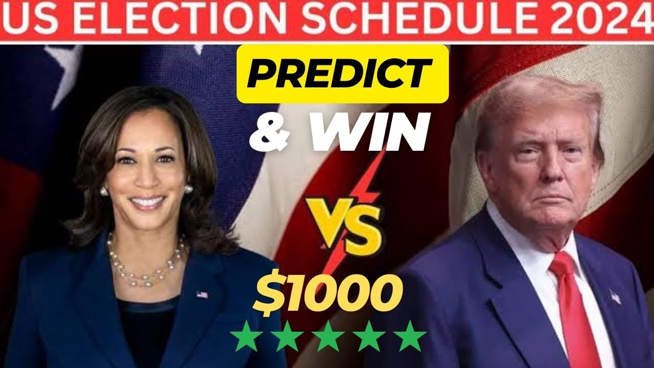 FORMER US PRESIDENT TRUMP WINS / Or CURRENT VICE PRESIDENT KAMALA ...
