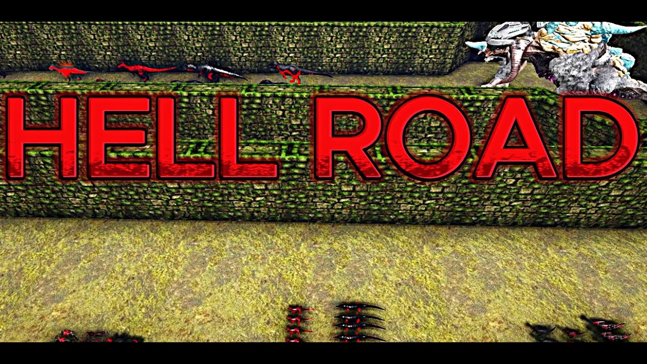 FROZEN CREATURES🧊 vs STRONGEST ARK PACKS🦖 | HELL ROAD - YouTube