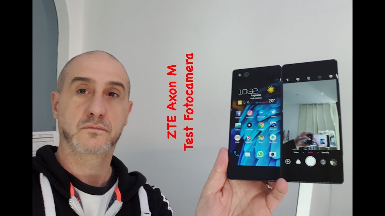 ZTE Axon M Full HD Video - YouTube