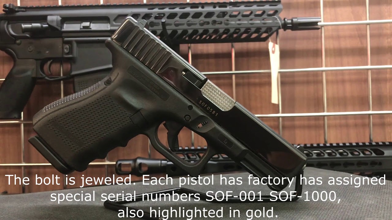 Glock M19 - Glock Special Ops Model M19 Marsoc - YouTube