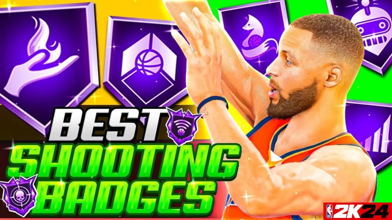 LA MEILLEURE MÉTHODE POUR LES BADGES DE SHOOT SUR 2k24 🤩🤩 - YouTube