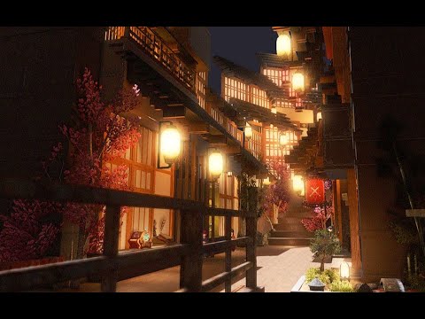 FFXIV Housing: Tokyo Street , void house - YouTube