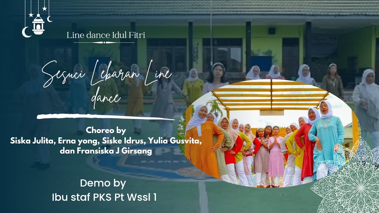 Sesuci Lebaran Line Dance // Spesial Idul Fitri // - YouTube