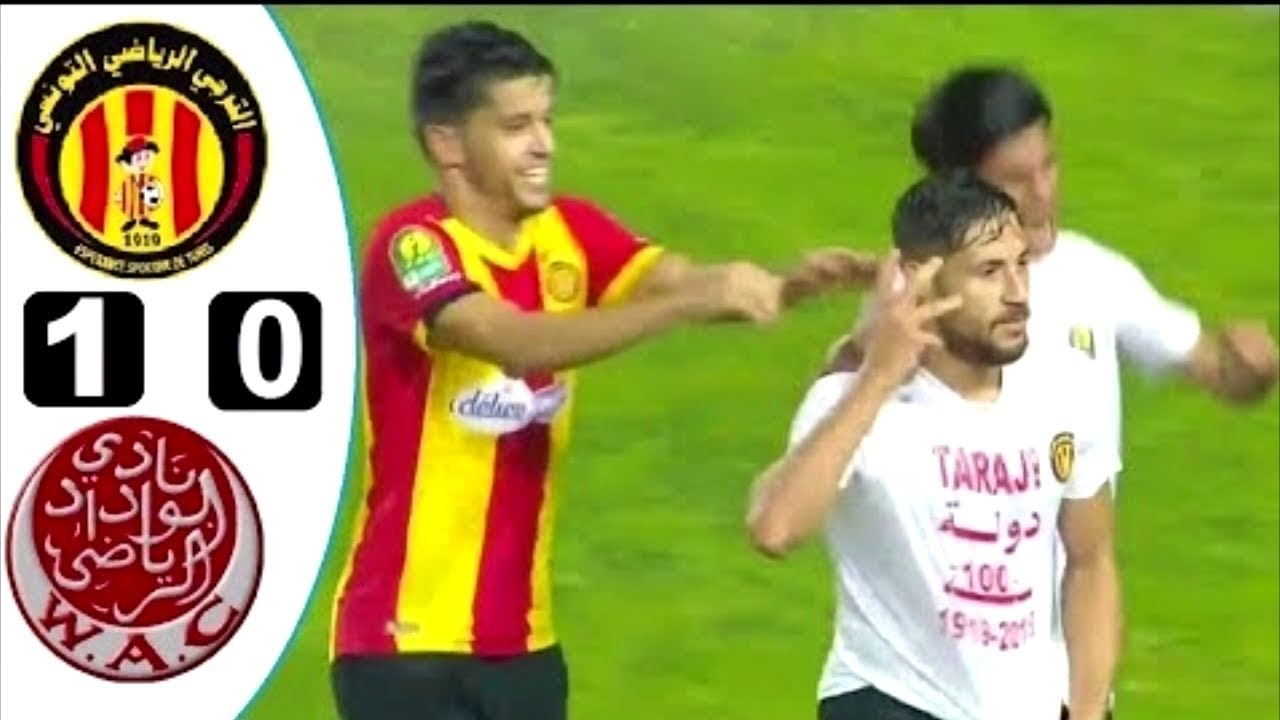 [CL 2019 , Finale Retour] EST vs WAC (1-0) - But de Youcef Belaïli 31 ...