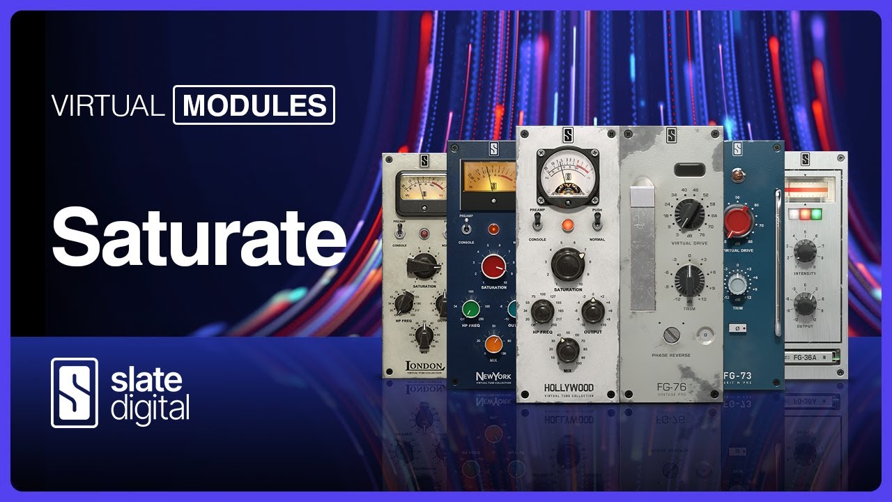 Slate Digital Virtual Modules: Analog Saturation & Preamps - YouTube