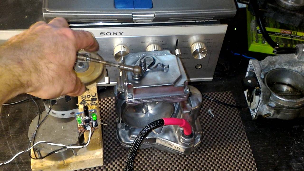 Mercedes SL500 ASR throttle body repaired - YouTube