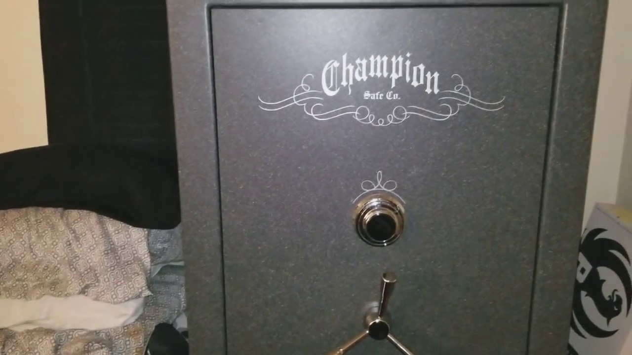 Champion Model T 21 Gun Safe - YouTube