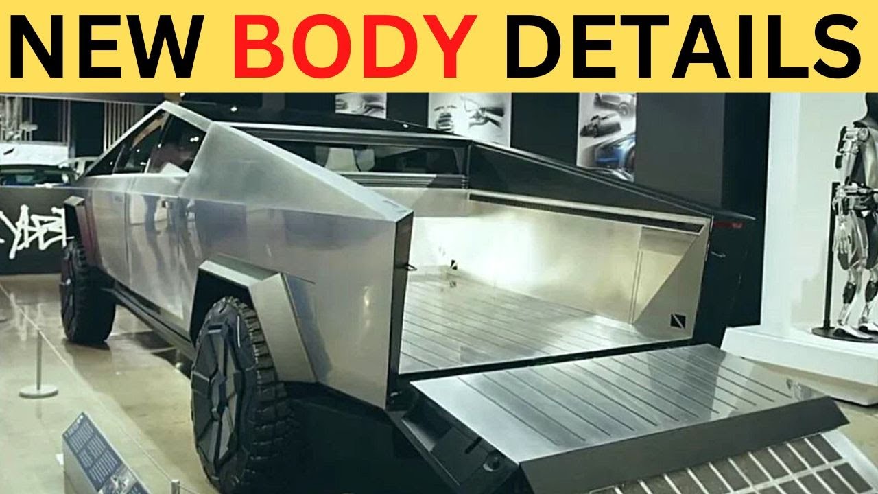 BREAKING! Tesla Just Revealed New Details About Cybertruck's Body - YouTube