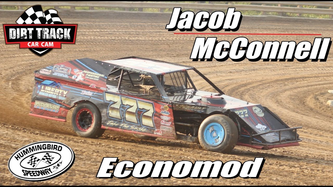 Jacob McConnell driving #777 Economod in the feature at Hummingbird ...