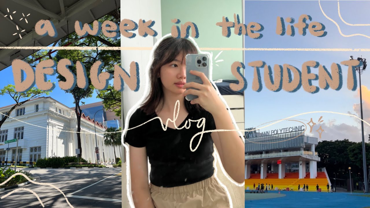 [a week in my life] design student vlog | architecture, presentation ...