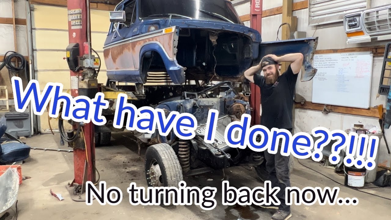 TINA My 79 f250 gets a makeover!! *Body swap to superduty 6.0 ...
