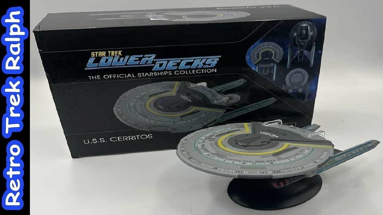 Star Trek Lower Decks: Issue 3: USS Cerritos. Model Review By Master Replicas/Eaglemoss - YouTube