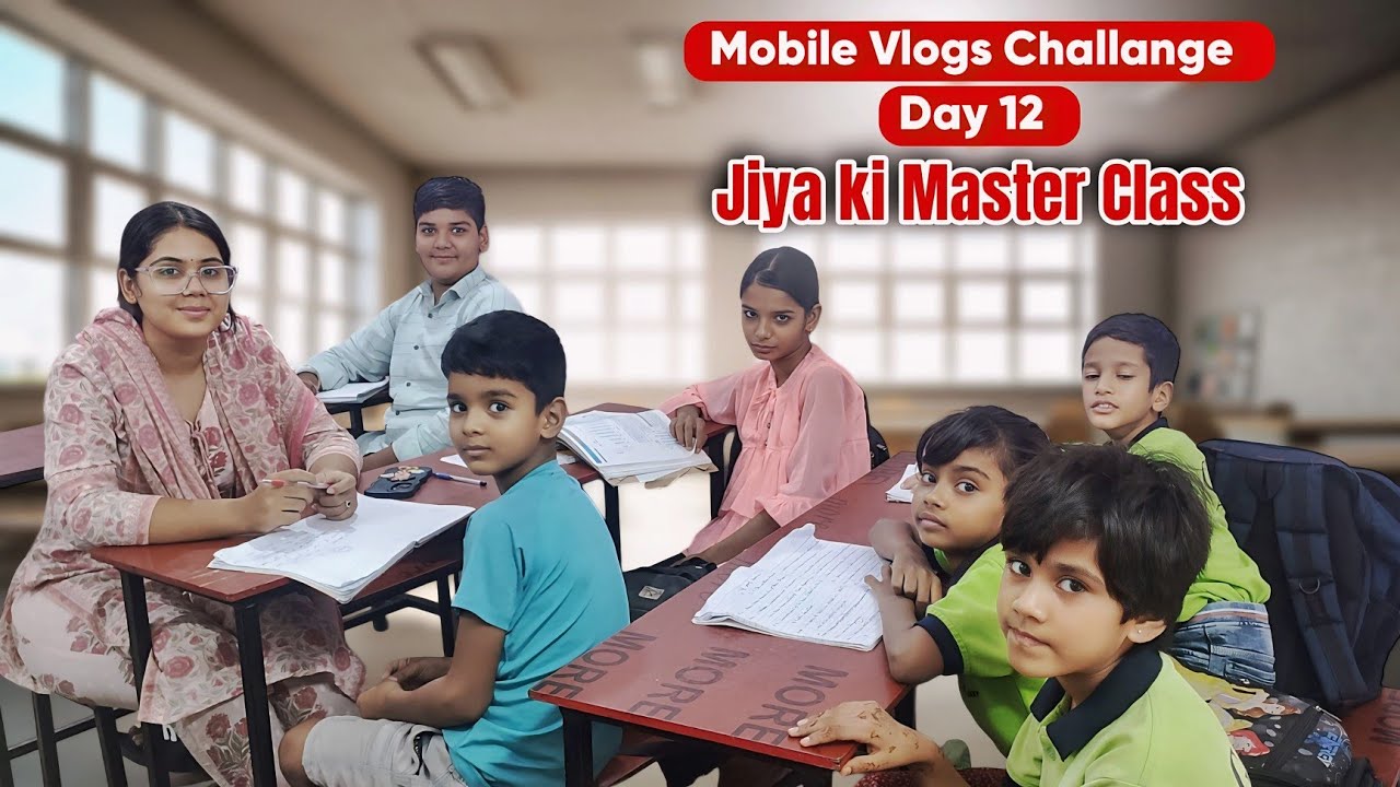 Jiya Ki Master Class || Baniya Family Vlogs || #dailyvlog #viralvlogs # ...