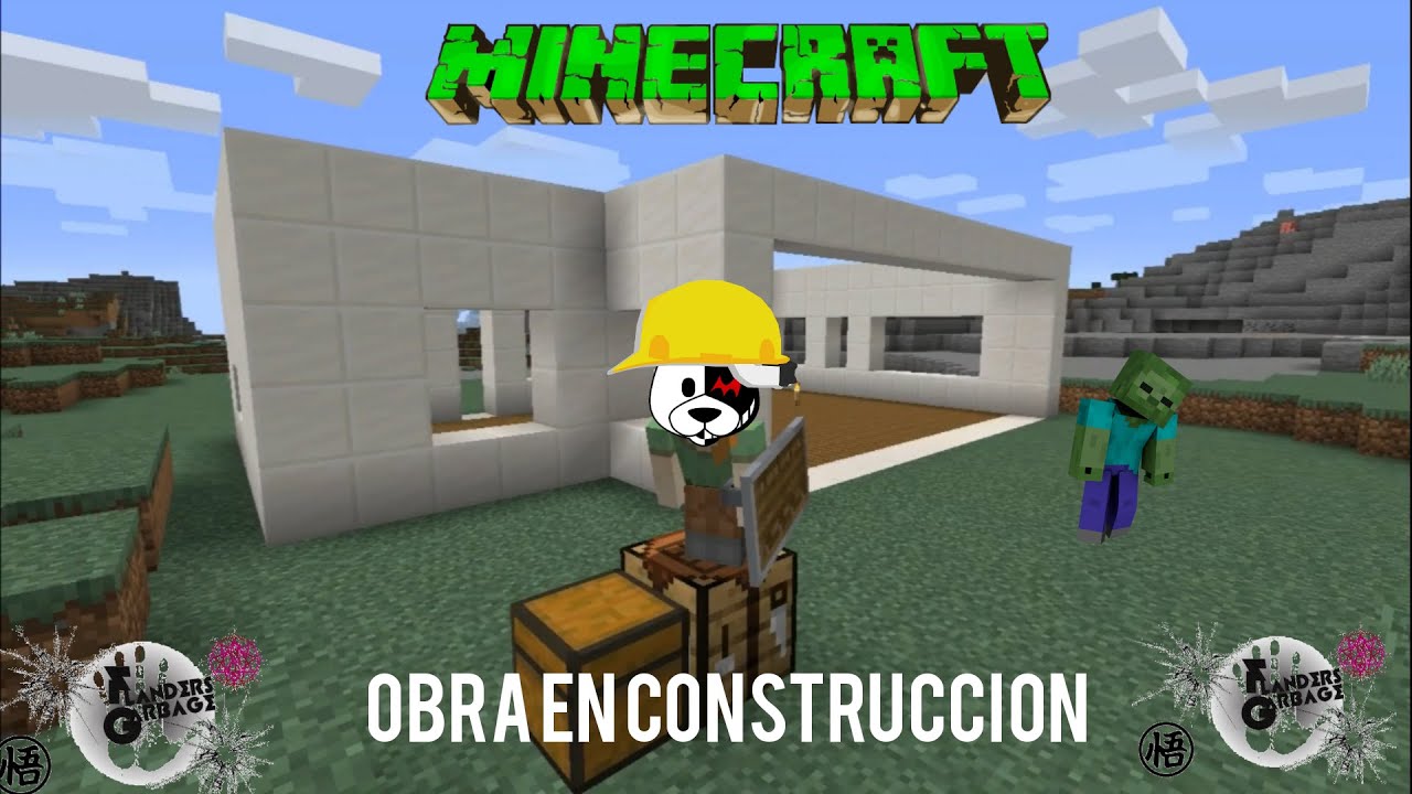 Obra en construcción|Minecraft Ep.19|Flanders Garbage - YouTube