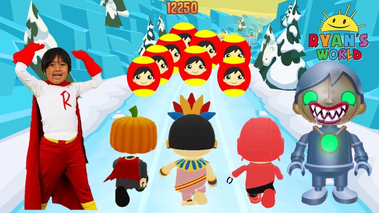 Tag with Ryan Halloween - Mexico Ryan World Tour 🆚 Red Ryan Special ...