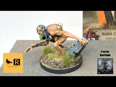 Painting The Witcher Old World, Grave Hag; (Baba Cmentarna)