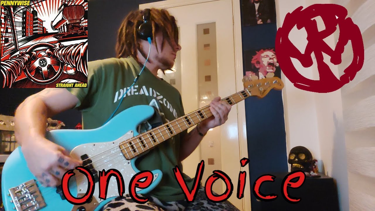 Pennywise - "One Voice" Bass Cover - YouTube