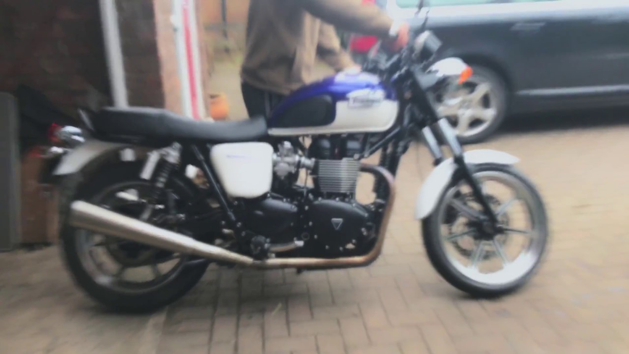 Best Triumph Bonneville SE 865 Arrow TEC Exhaust Sound - YouTube