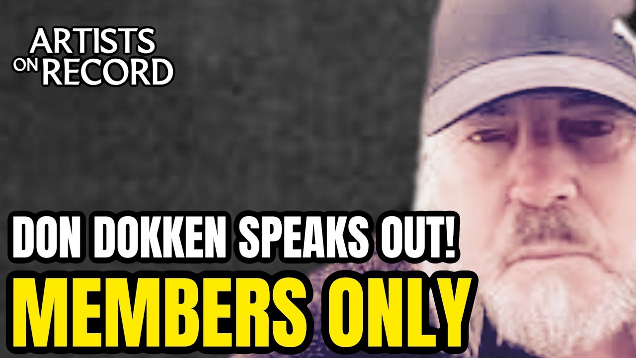 DON DOKKEN: MEMBERS ONLY FULL INTERVIEW - YouTube
