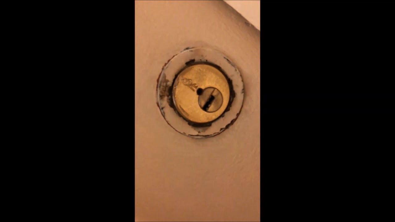 How to open , break , drill an Yardeni Dimple lock - YouTube