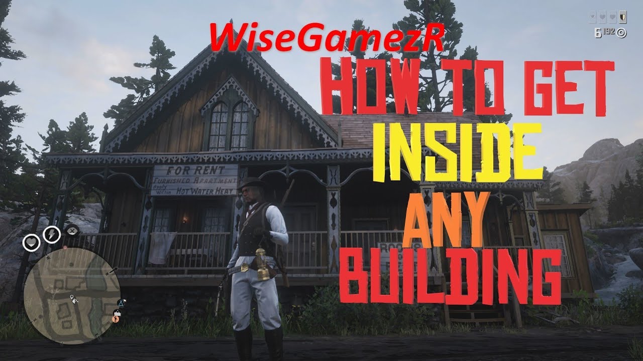 HOW TO GET INSIDE ANY BUILDING - Red Dead Redemption 2 ONLINE!! - YouTube