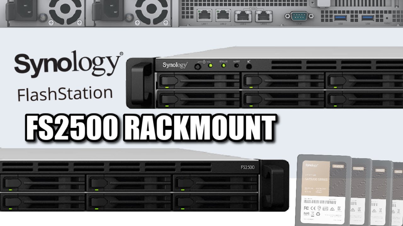 Synology FS2500 FlashStation NAS Uncovered - YouTube