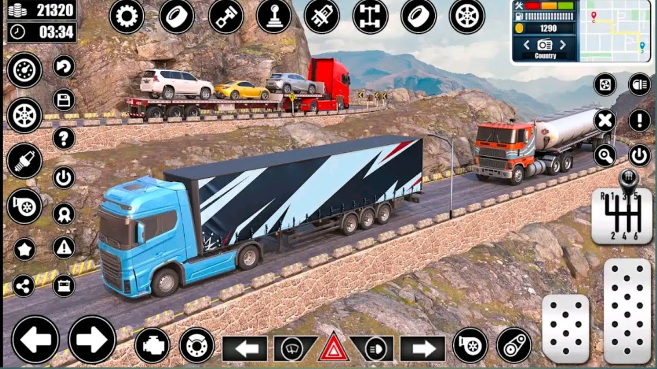 New Cargo Truck kia Bongo in parking Building | 3D Driving Class ...