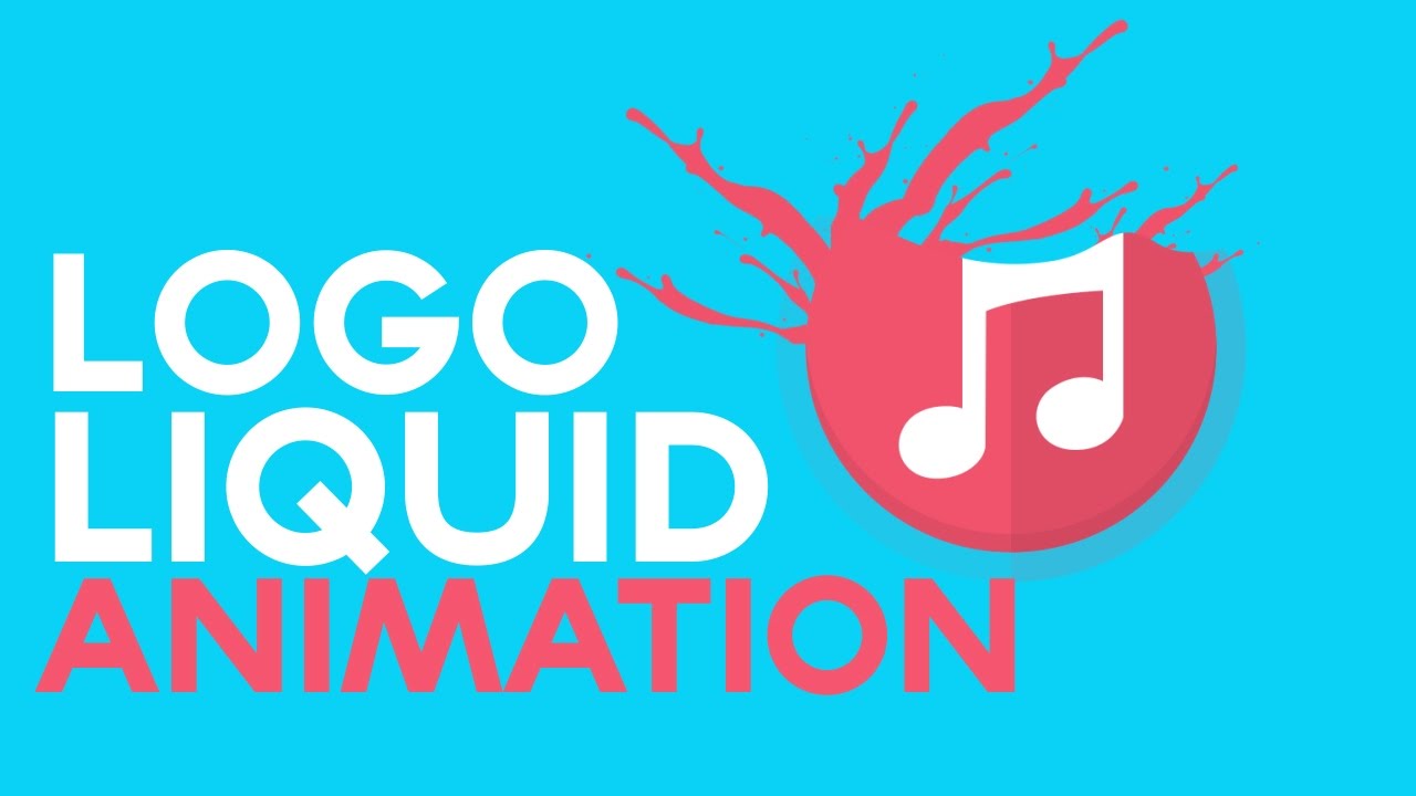 Como Animar Un Logo Liquido En After Effects Tutorial - YouTube