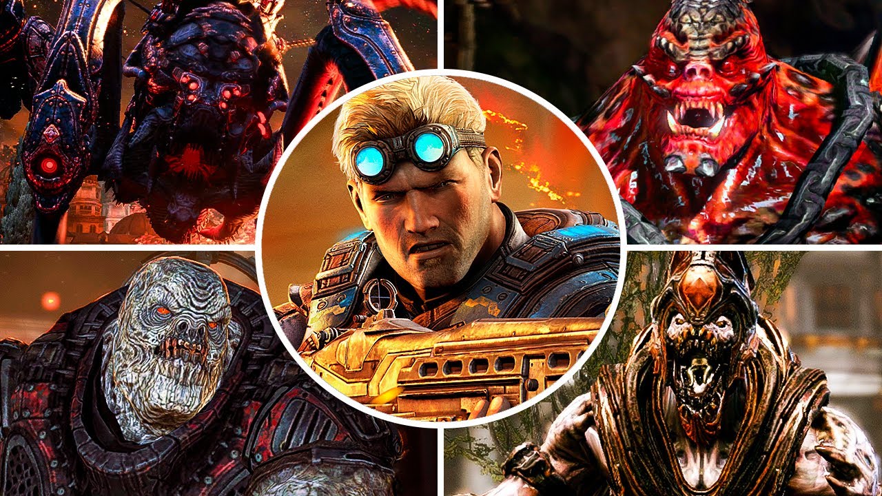 Gears of War Judgment + Aftermath - All Bosses & Ending (4K 60FPS ...
