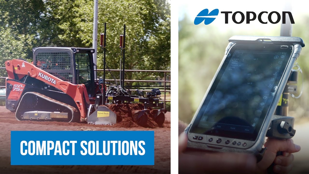 Topcon's exciting Compact Solutions | 2D-MC & MC-Mobile - YouTube