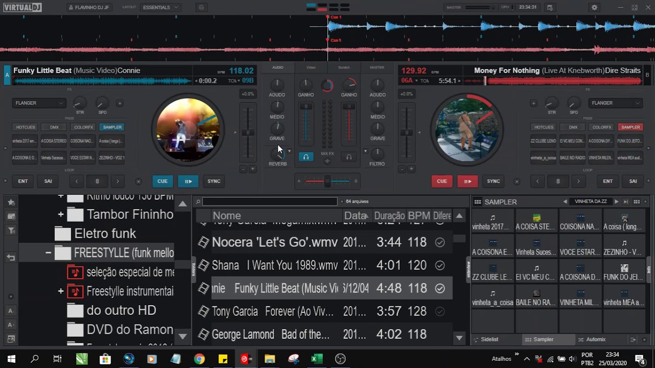 Como colocar efeito no sampler do Virtual dj 2020 - YouTube