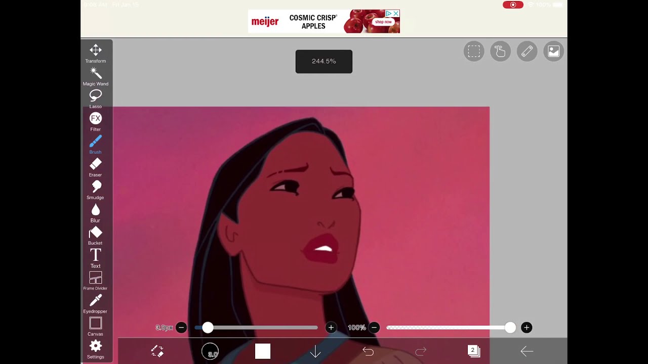 Pocahontas Edit Tutorial - YouTube