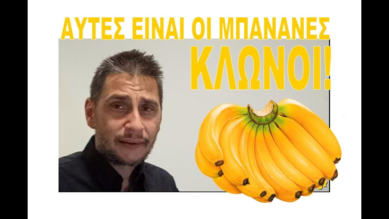 ΑΠΟΚΑΛΥΨΗ: ΑΥΤΕΣ ΕΙΝΑΙ ΟΙ ΜΠΑΝΑΝΕΣ ΚΛΩΝΟΙ - YouTube