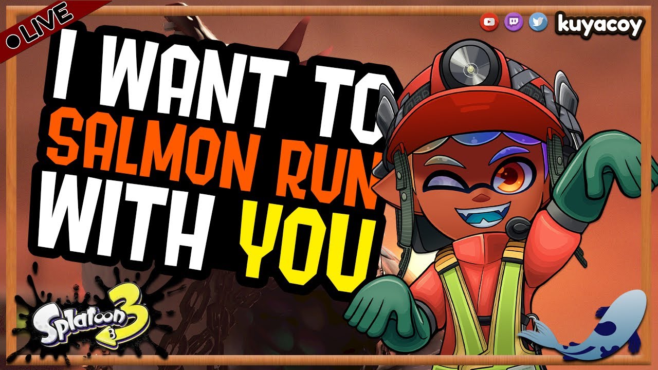 Salmon RUN + Viewers | Splatoon 3 - YouTube