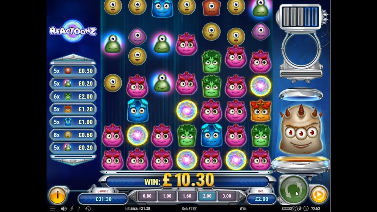 Ultra Big Win Reactoonz Base Hit Pinks £2!!! - YouTube