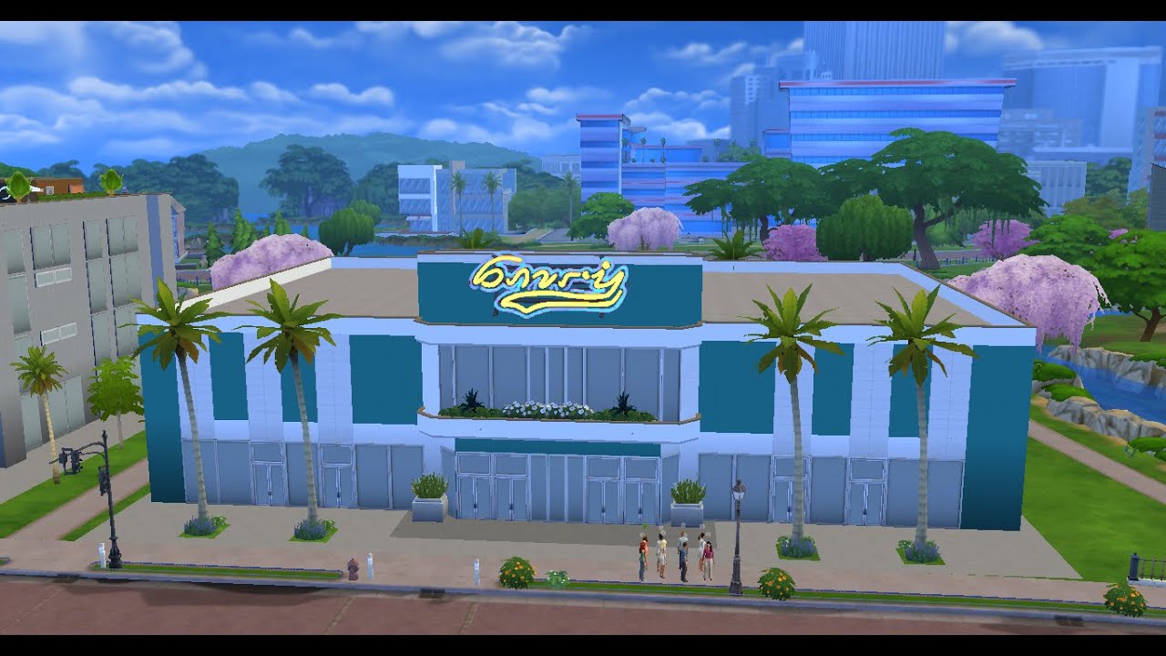 Shopping Center no The Sims 4 - YouTube