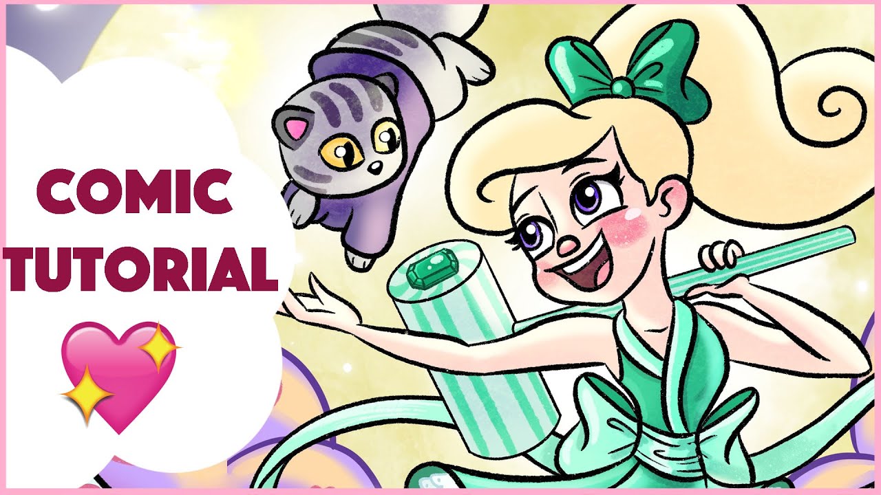 How to Design a Comic Cover - YouTube