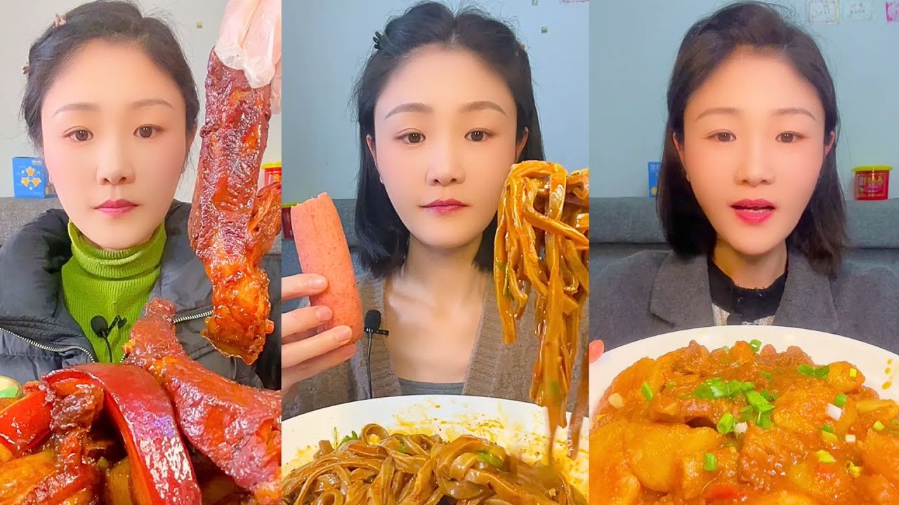 1 Hour ASMR Mukbang | Satisfying Eating Sounds for Sleep, Relaxation ...