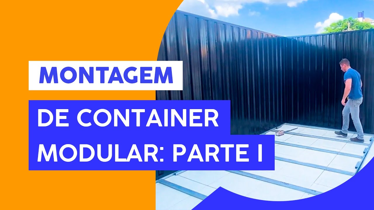 Como é feita a montagem de Container Modular? - YouTube