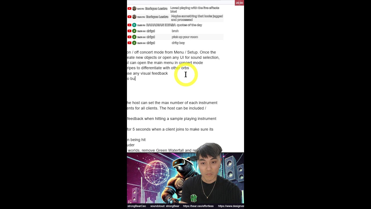 VR Unity Csound Meta Live Programming session May 29 (Mobile) 2025 - YouTube