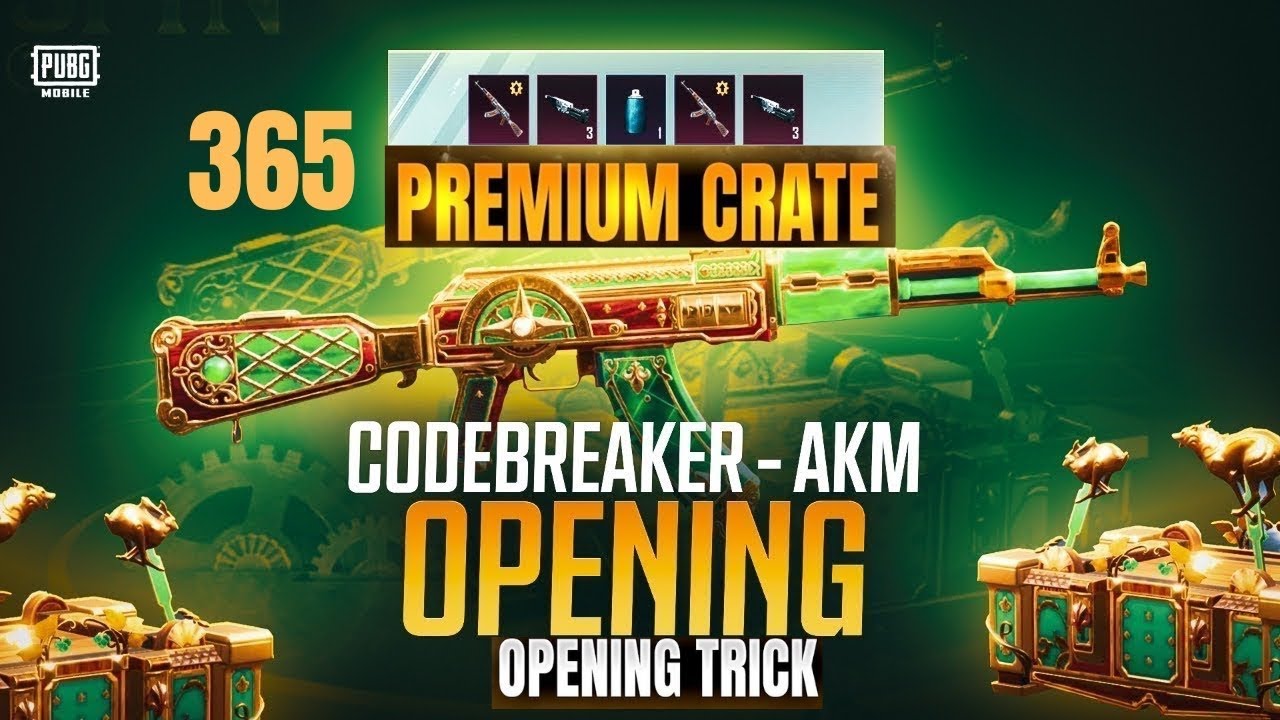 Code Breaker AKM | Premium crate opening | PUBG Mobile 🔥‼️ - YouTube