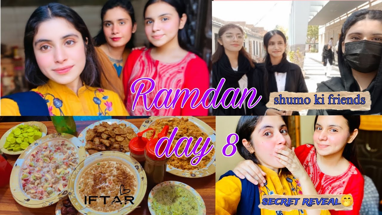 Ramadan series day 8 | secret revealing challenge 😜 | Ramadan routine ...