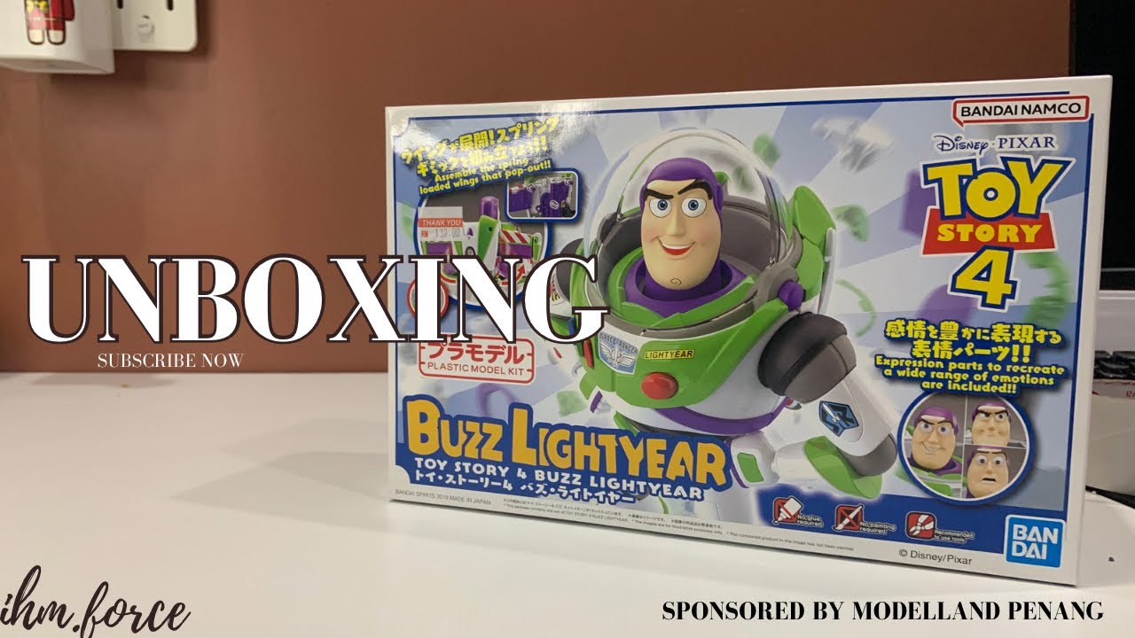 Unboxing Plastic Model Kit Toy Story 4 Buzz Lightyear - YouTube
