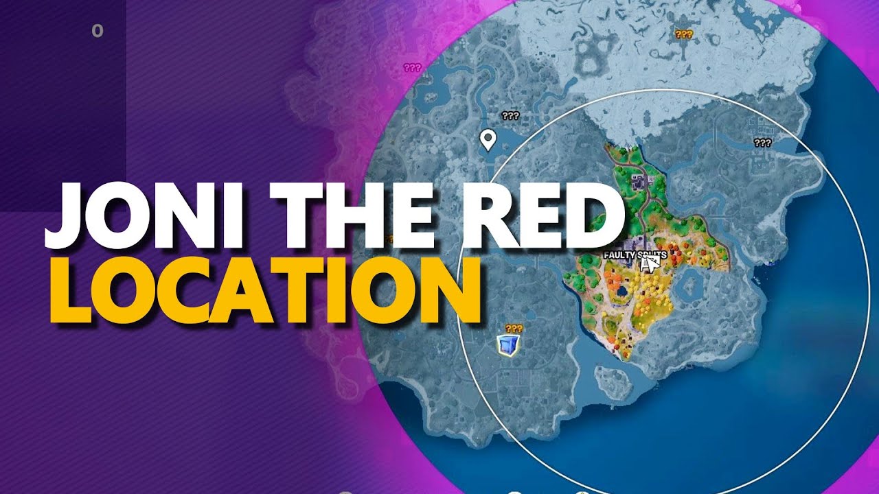 Joni The Red Fortnite Location Youtube