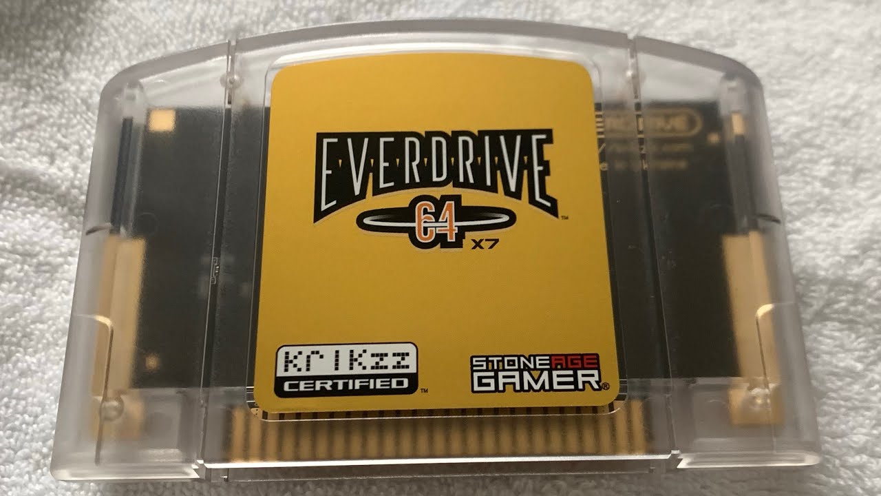 Nintendo 64 Unboxing - Brand New Everdrive 64 X7 (Diamond) - YouTube